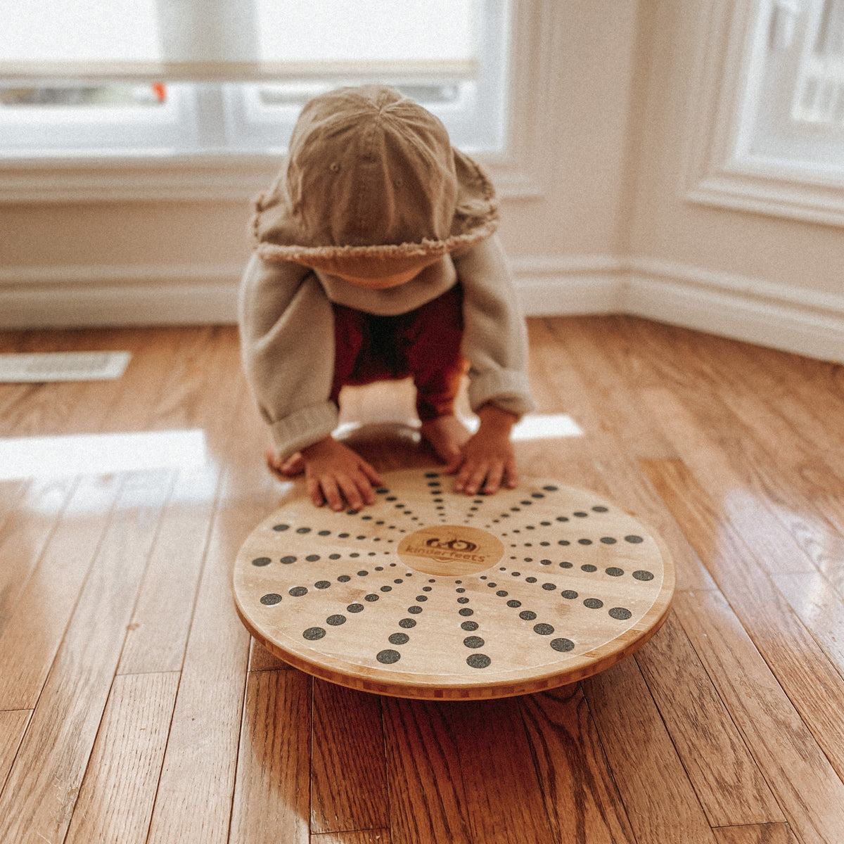 Bamboo Balance Disc | Kinderfeets NZ